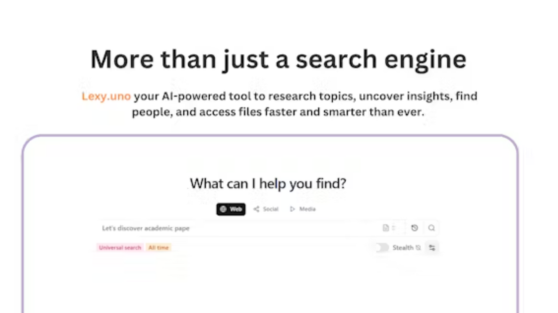 Lexy AI Search - A fast way to search and retrieve informations | Steemhunt